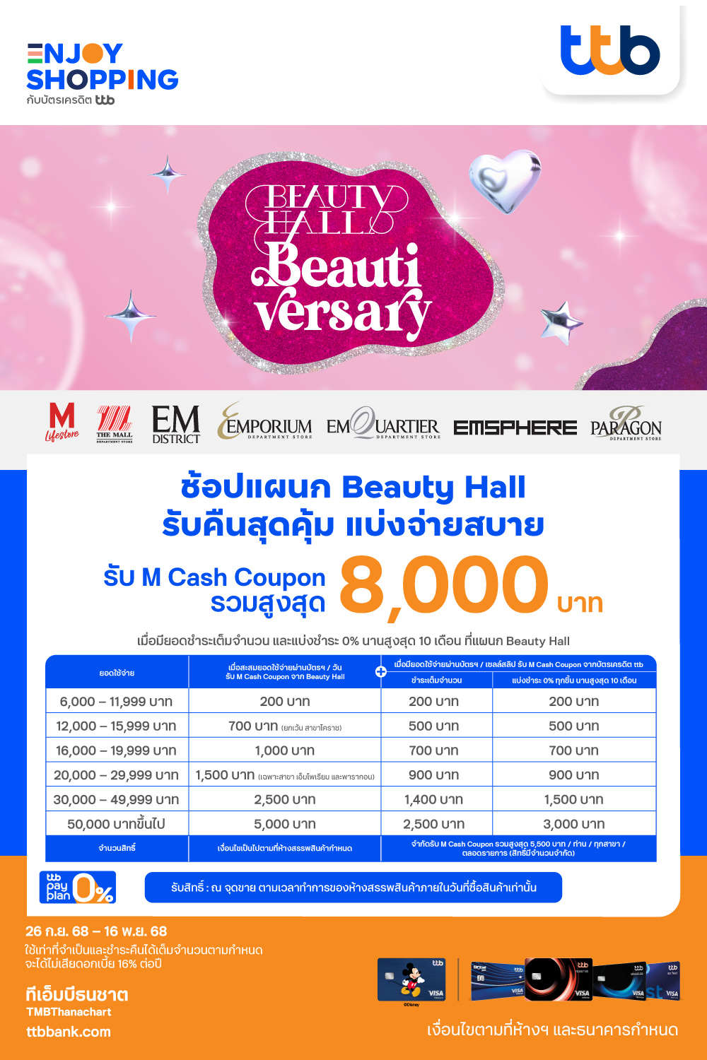 TTB Beauty Hall Anniversary 2025 - Emsphere